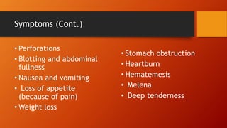Gastric ulcer | PPTX