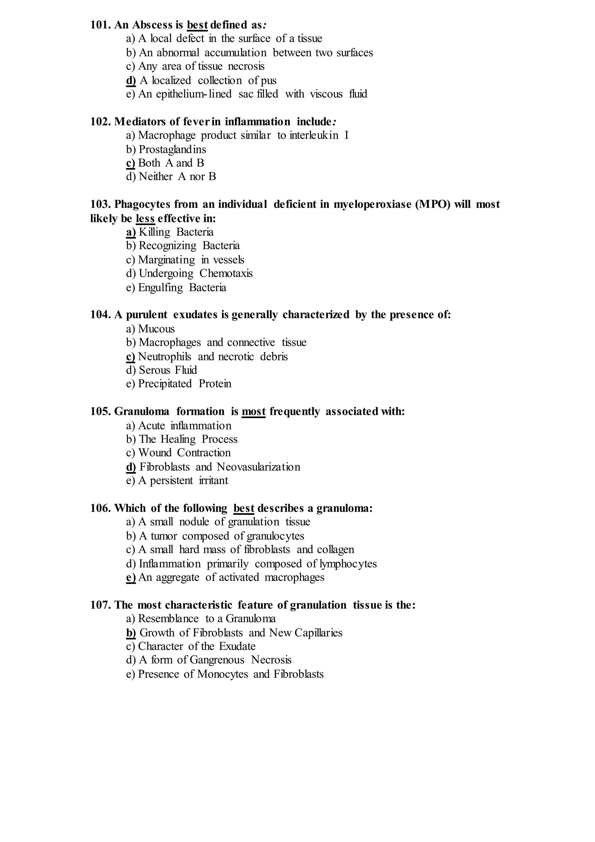 Pathology mcq | DOCX