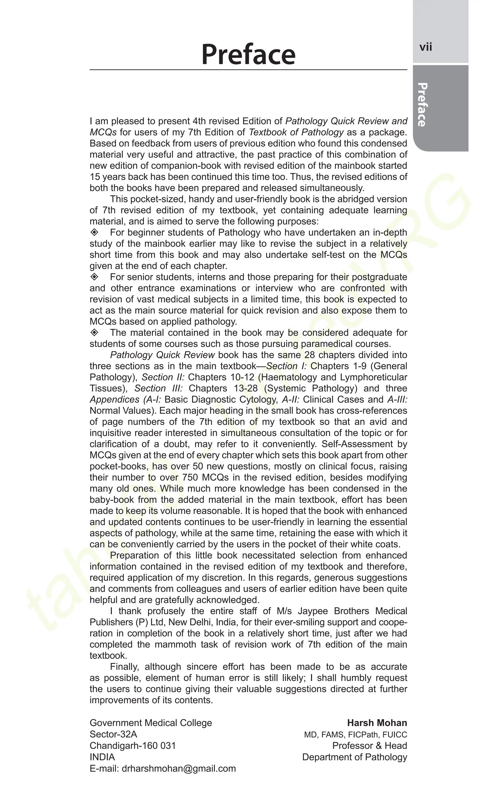 pathology MCQS introduction to pathology general pathology | PDF