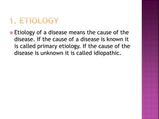 pathology notes in deteil such as defintion types | PPTX