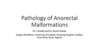 Pathology of Anorectal Malformations edited.pptx