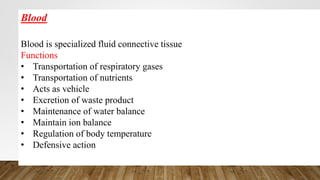 Pathology of Blood And urine & its Significance | PPTX