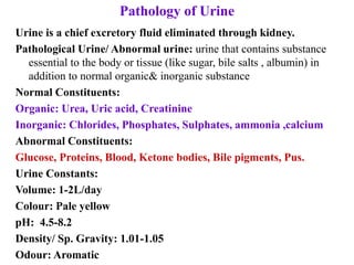 Pathology of bood & Pathology of urine .pptx