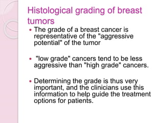Pathology of carcinoma breast | PPTX