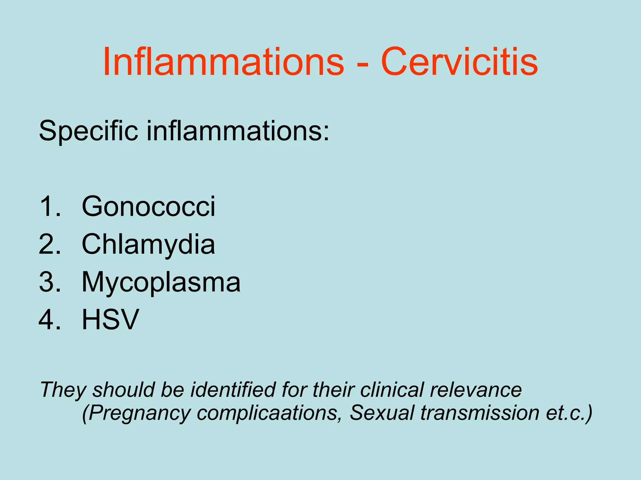 Pathology of cervix | PPT