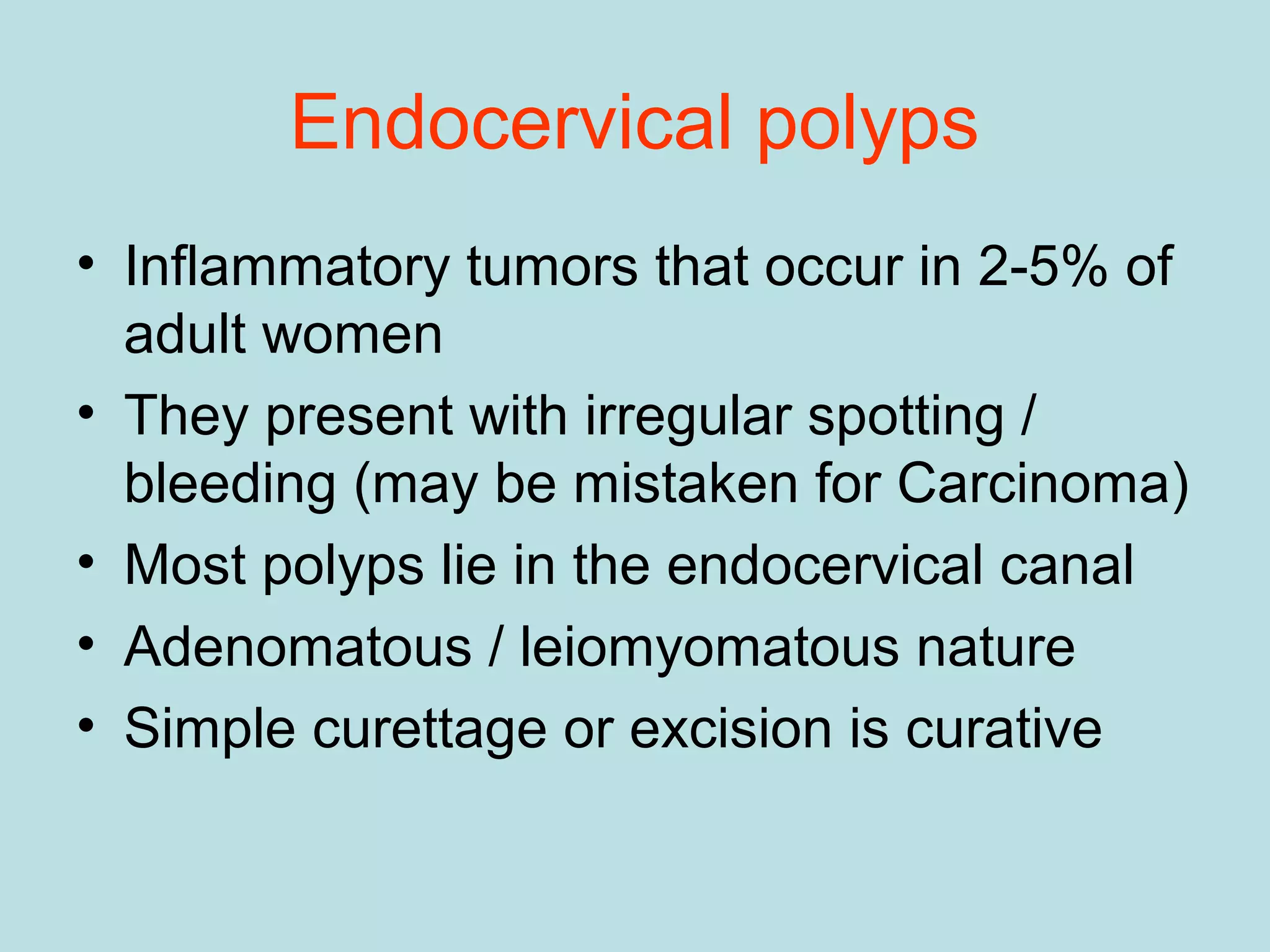 Pathology of cervix | PPT
