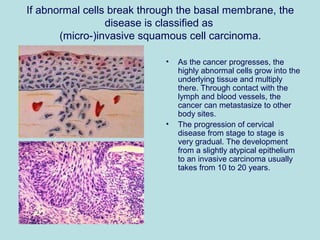 Pathology of cervix | PPT