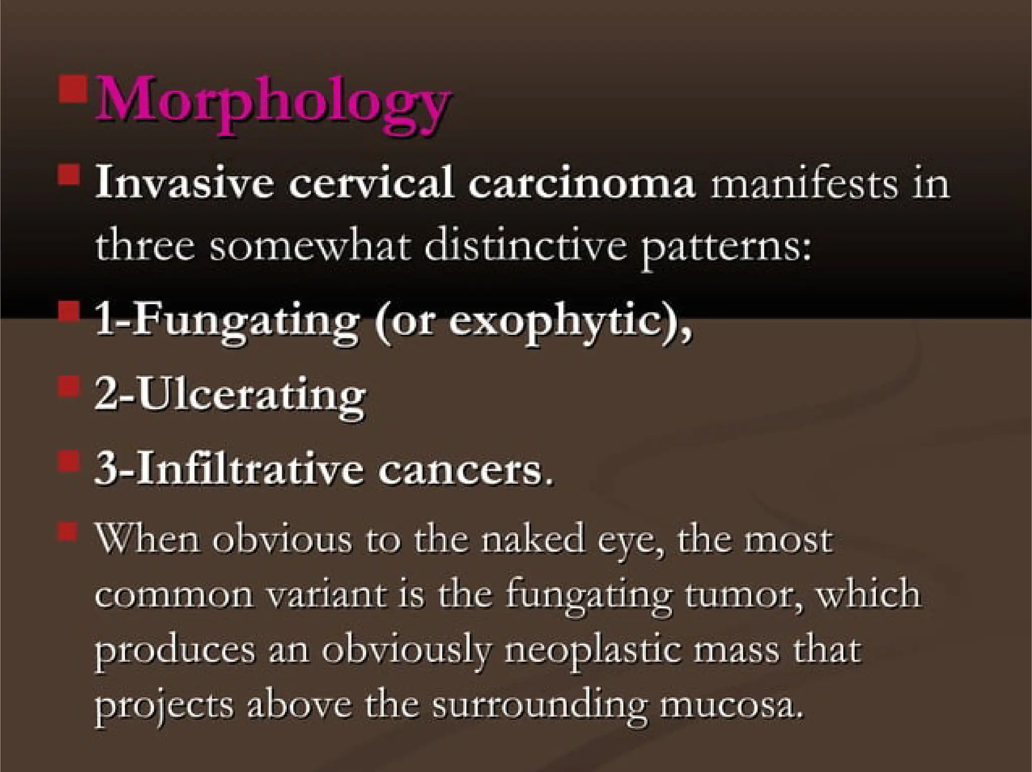 Pathological lesions of cervix.ppt benign and malignant lesions of ...