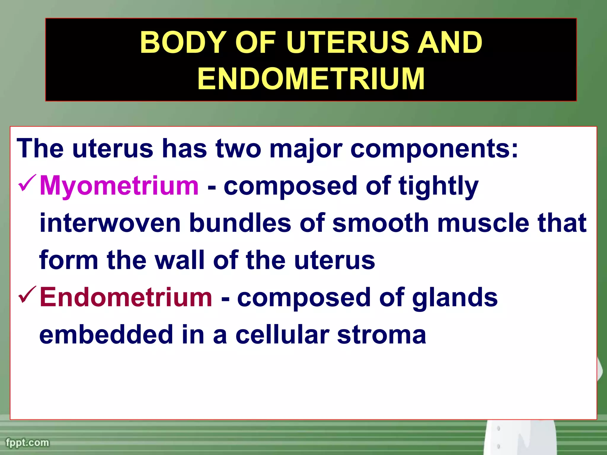 Pathology of cervix &uterus | PPTX