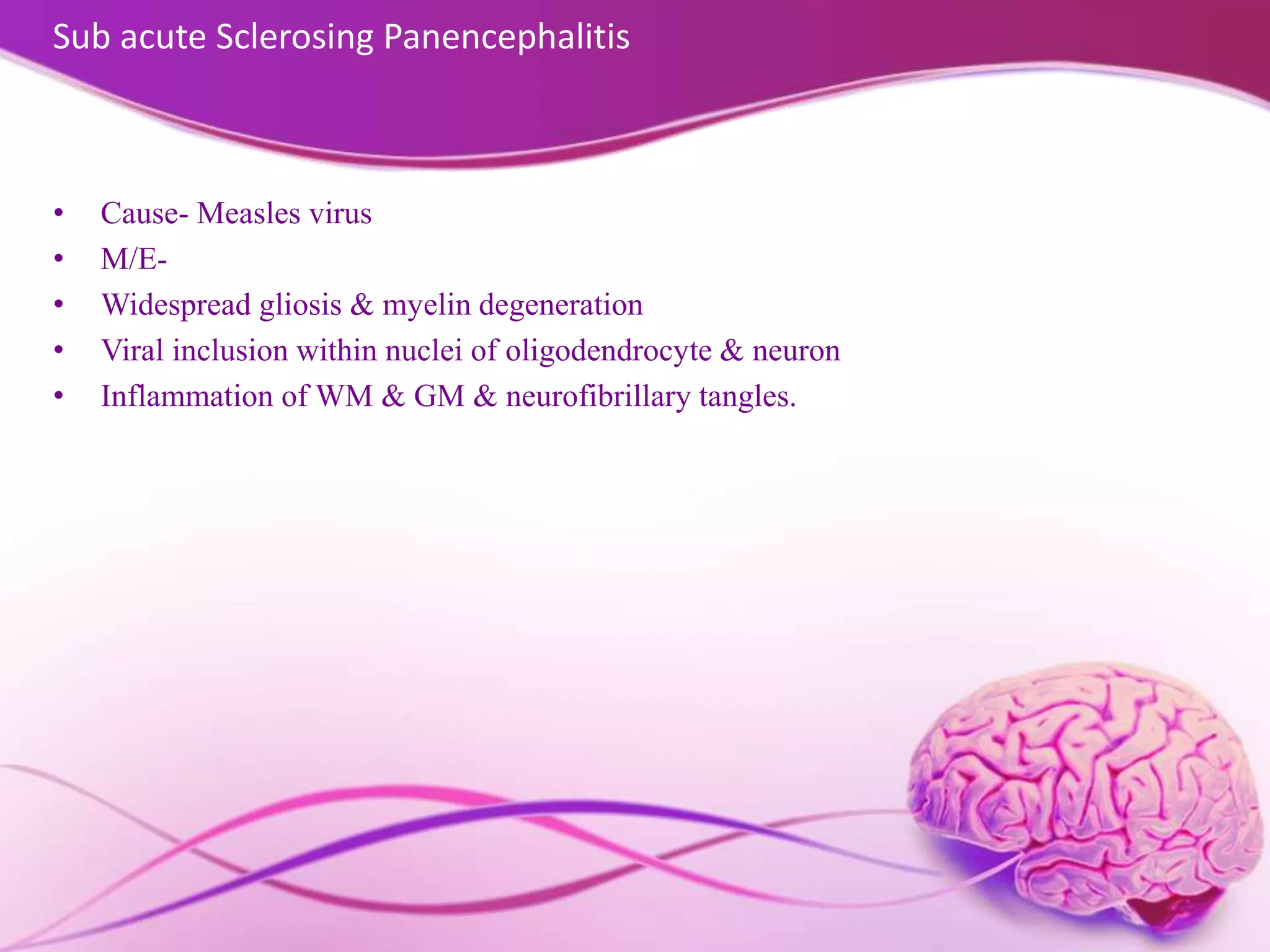 Pathology of cns | PPTX