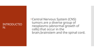 AN ARTICLE ON THE PATHOLOGY OF CNS TUMORS.pptx
