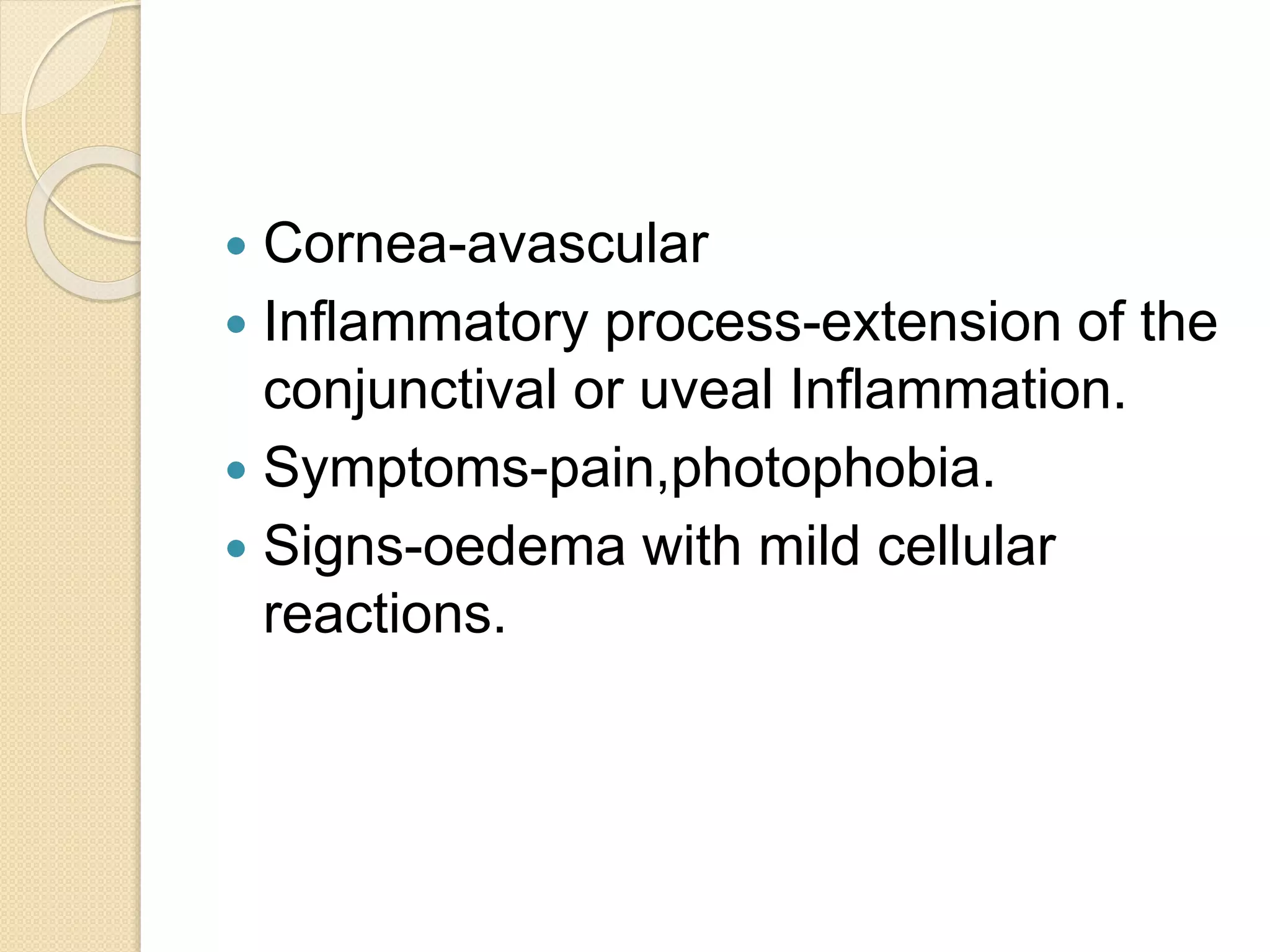Pathology of cornea | PPTX