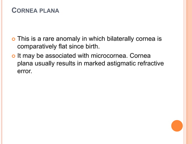 Pathology of cornea 2 | PPT