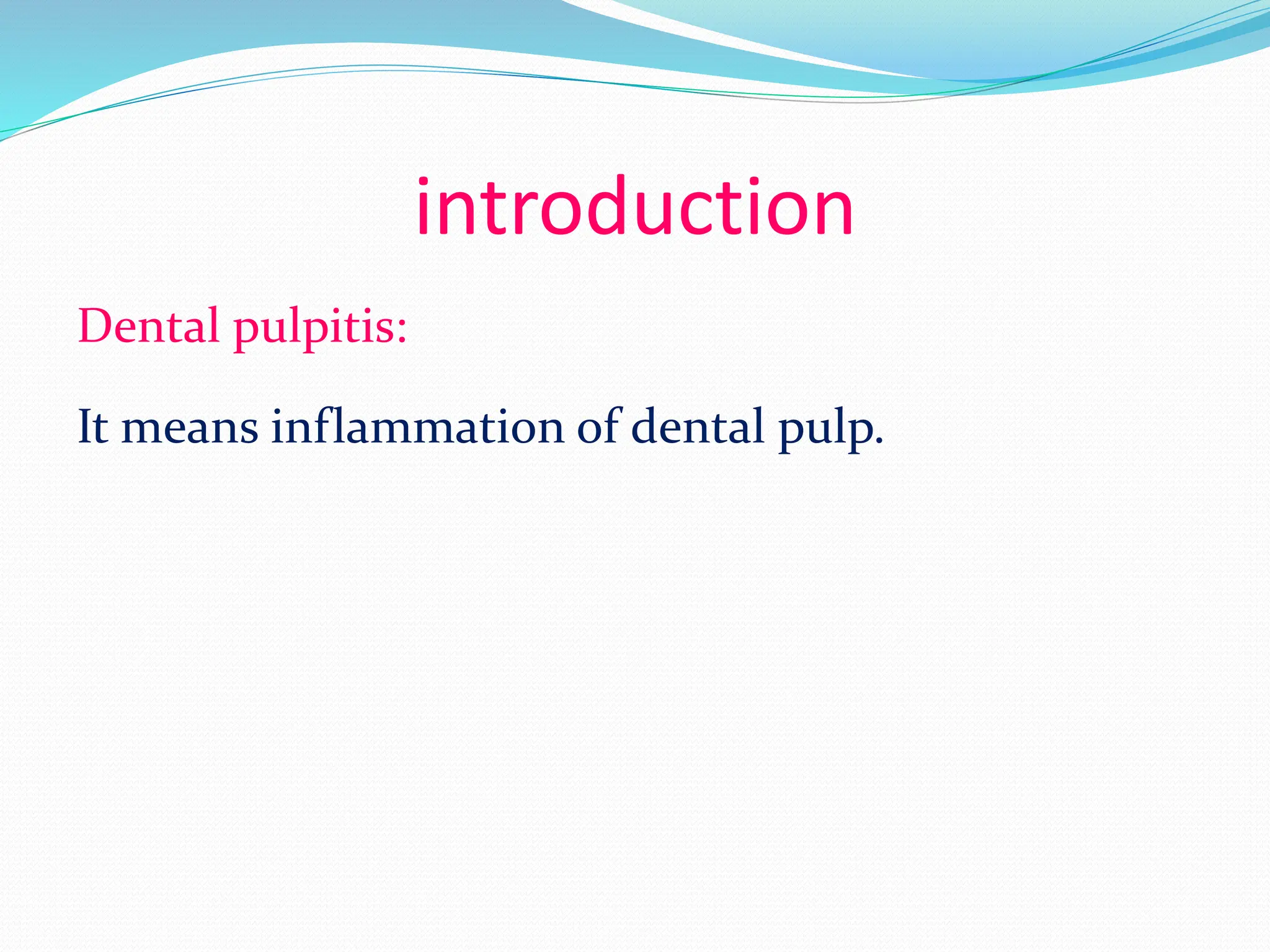 The Pathology of dental vital pulp.pptx