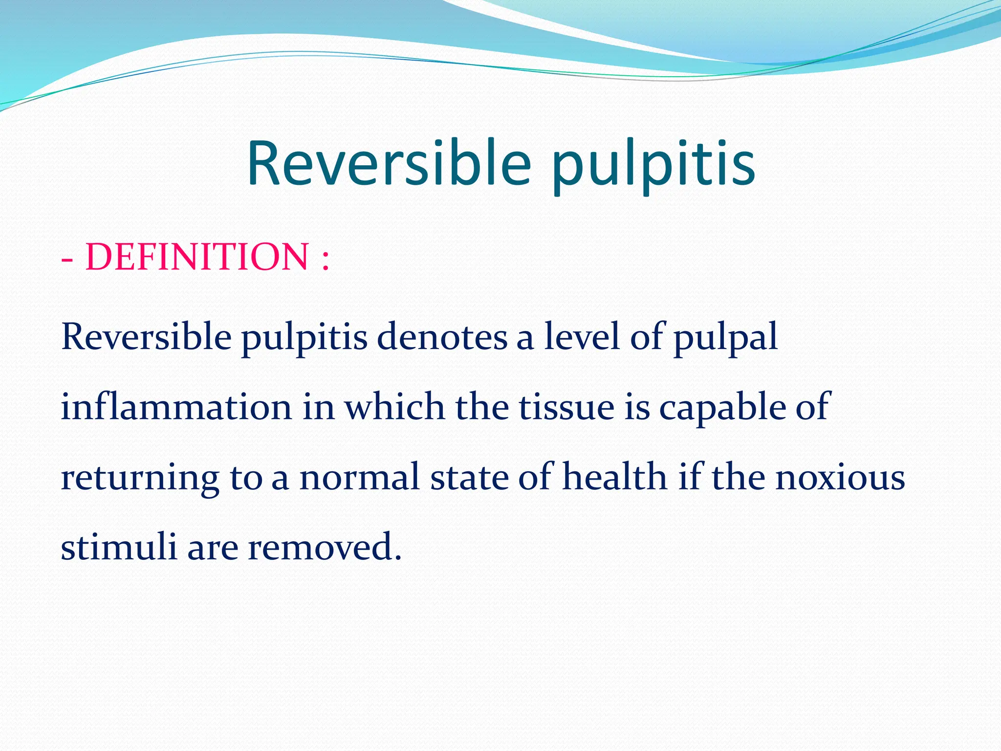 The Pathology of dental vital pulp.pptx