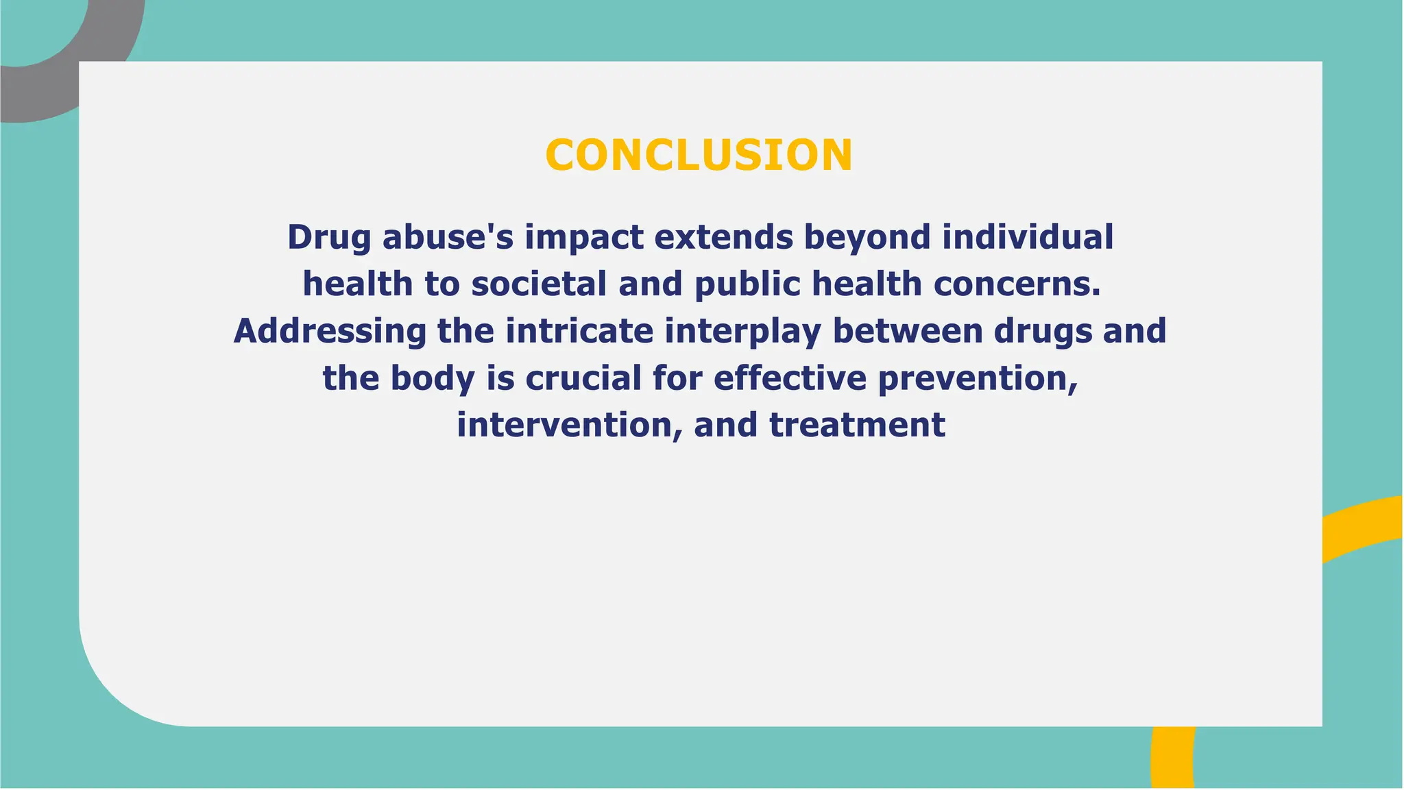 the Pathology of Drug Abuse biochemistry | PPTX