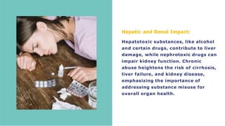 the Pathology of Drug Abuse biochemistry | PPTX