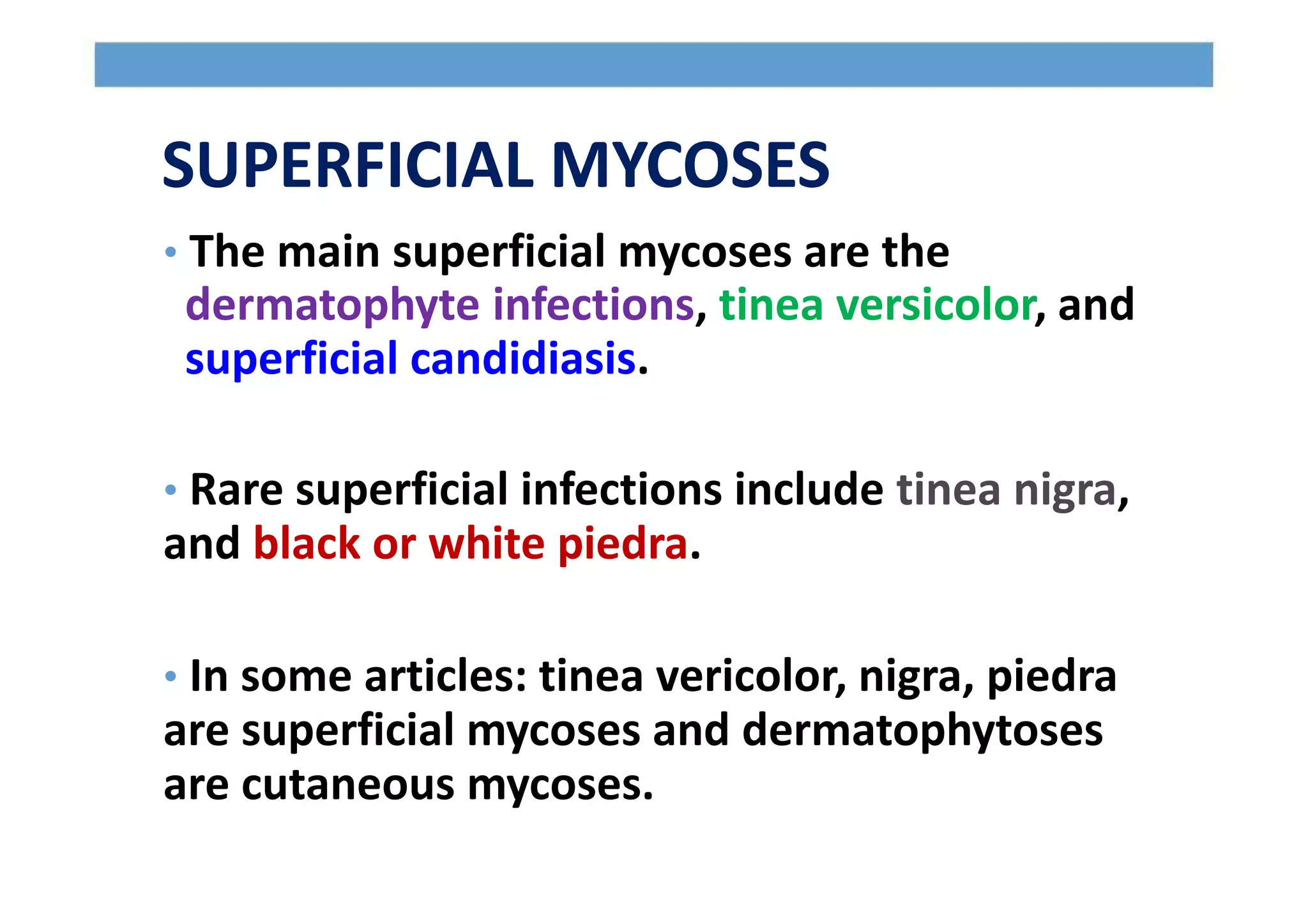 Pathology of fungal infection | PPTX