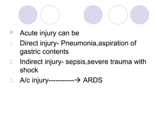 Pathology of lung | PPT