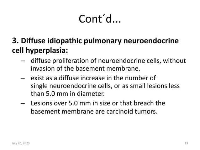 Pathology Of Lung Tumorspptx
