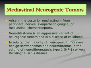 Pathology of mediastinal masses | PDF