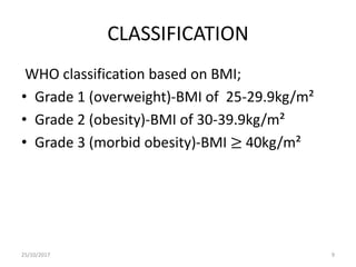 Pathology of obesity | PPTX