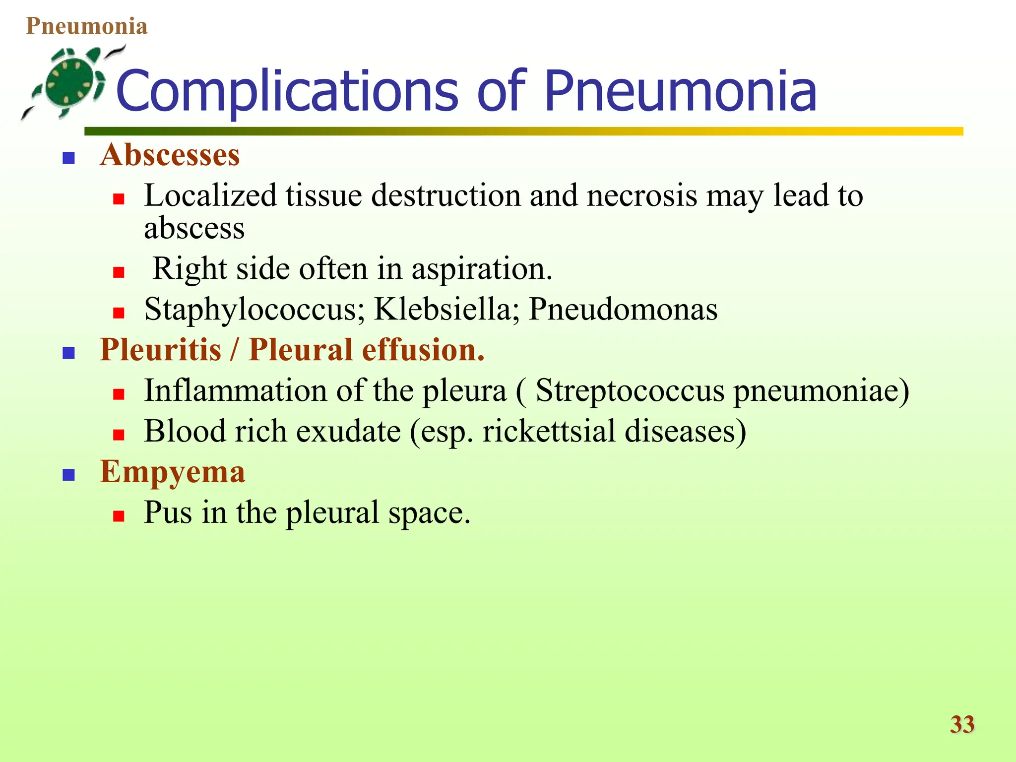 Pathology of Pneumonia POWERPOINT PRESENTATION | PPT | Infectious ...