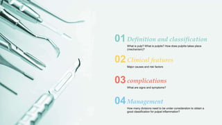 Pathology of pulp and its sequels | PPTX