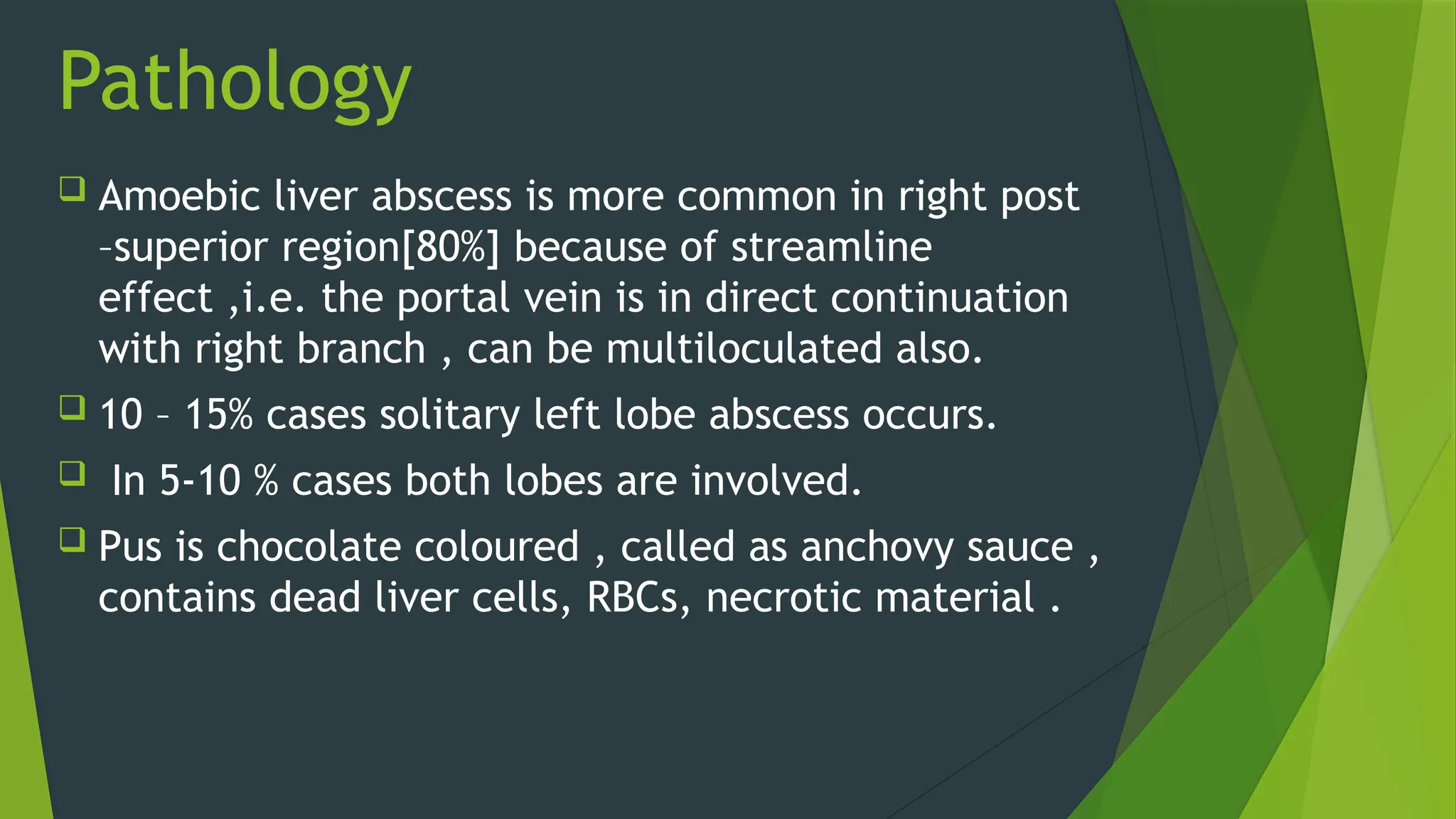 PATHOLOGY OF PYOGENIC AND AMOEBIC LIVER ABSCESS.pptx