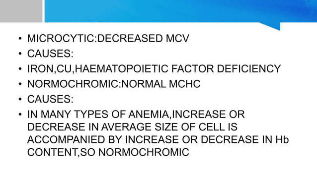 Pathology of rbc and wbc | PPT