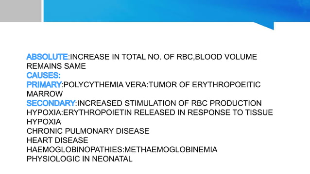 Pathology of rbc and wbc | PPT