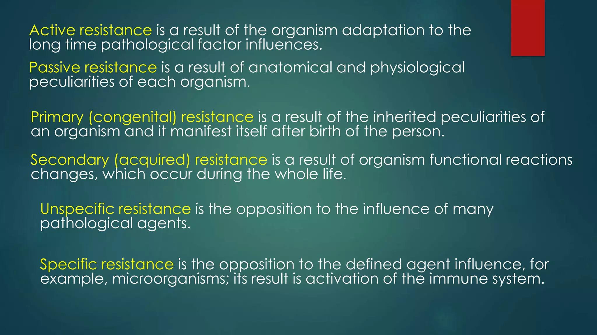 Pathology of reactivity | PPTX