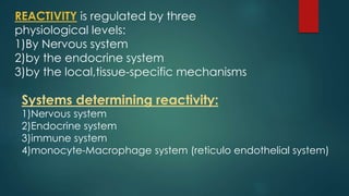 Pathology of reactivity | PPTX