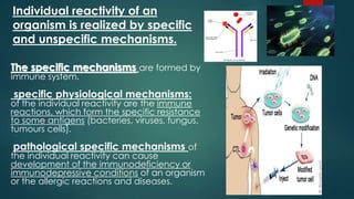 Pathology of reactivity | PPTX