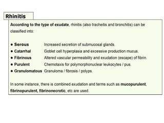 Pathology of respiratory system | PDF