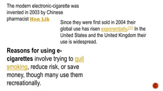 Pathology of smoking | PPT