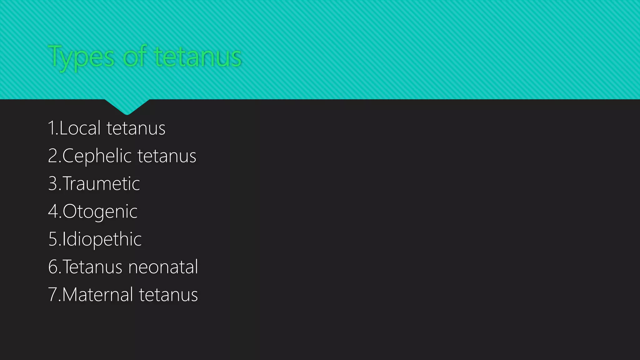 Pathology of tetanus by muhammad arham | PPT