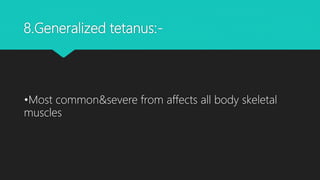 Pathology of tetanus by muhammad arham | PPTX