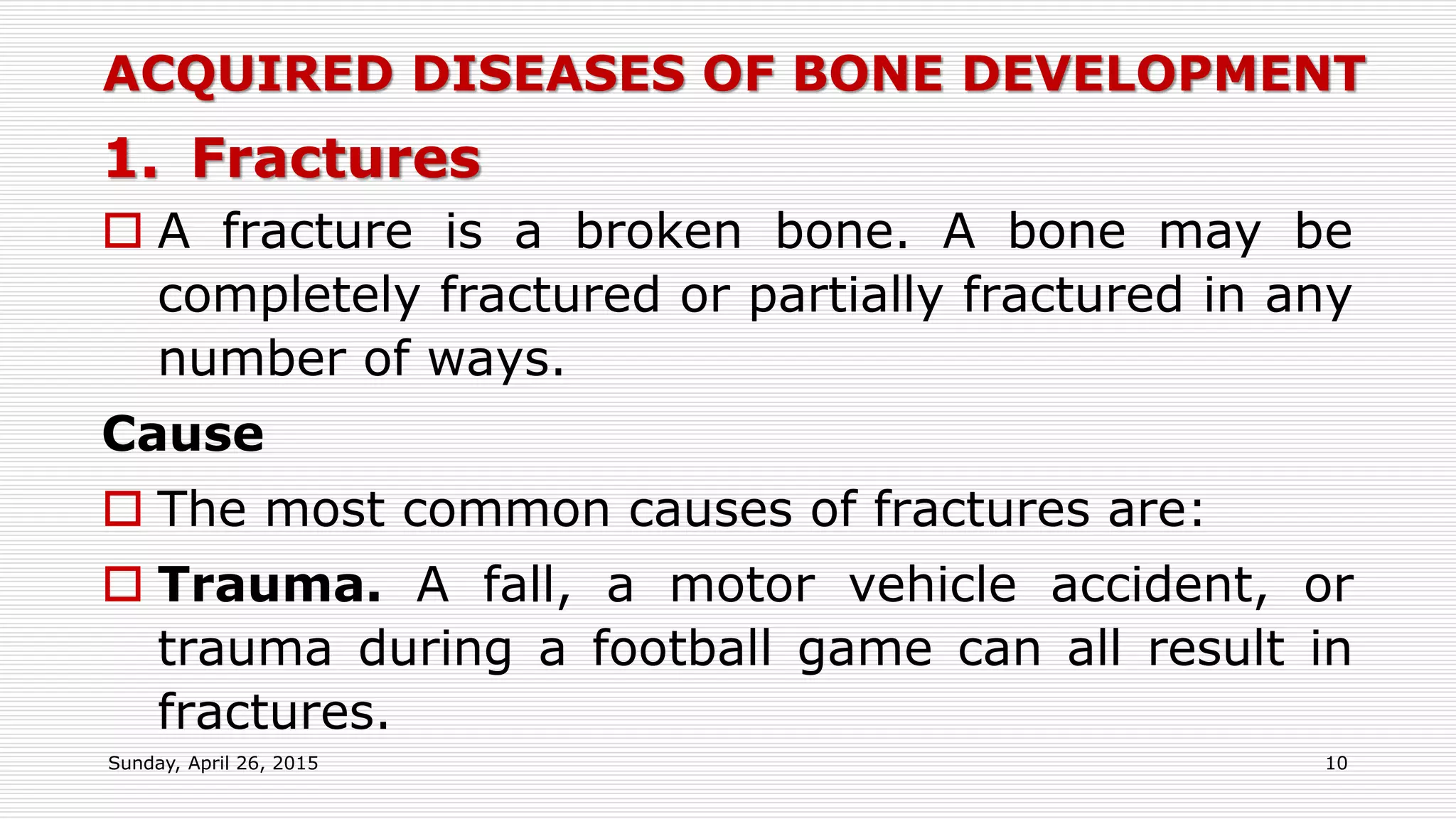 Pathology of the musculoskeletal system 1 | PPSX