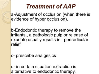 Pathology of the periapex | PPTX