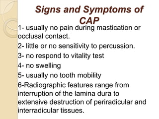 Pathology of the periapex | PPTX