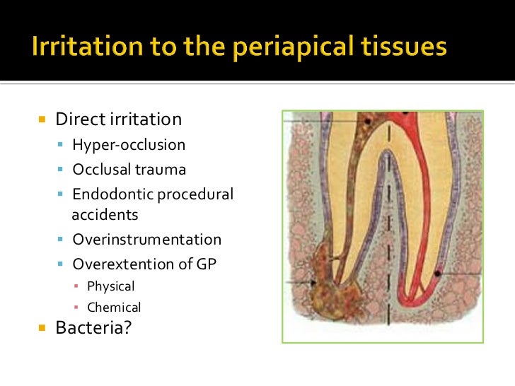 Pathology of the pulpal and periradicular tissues 2012 2013