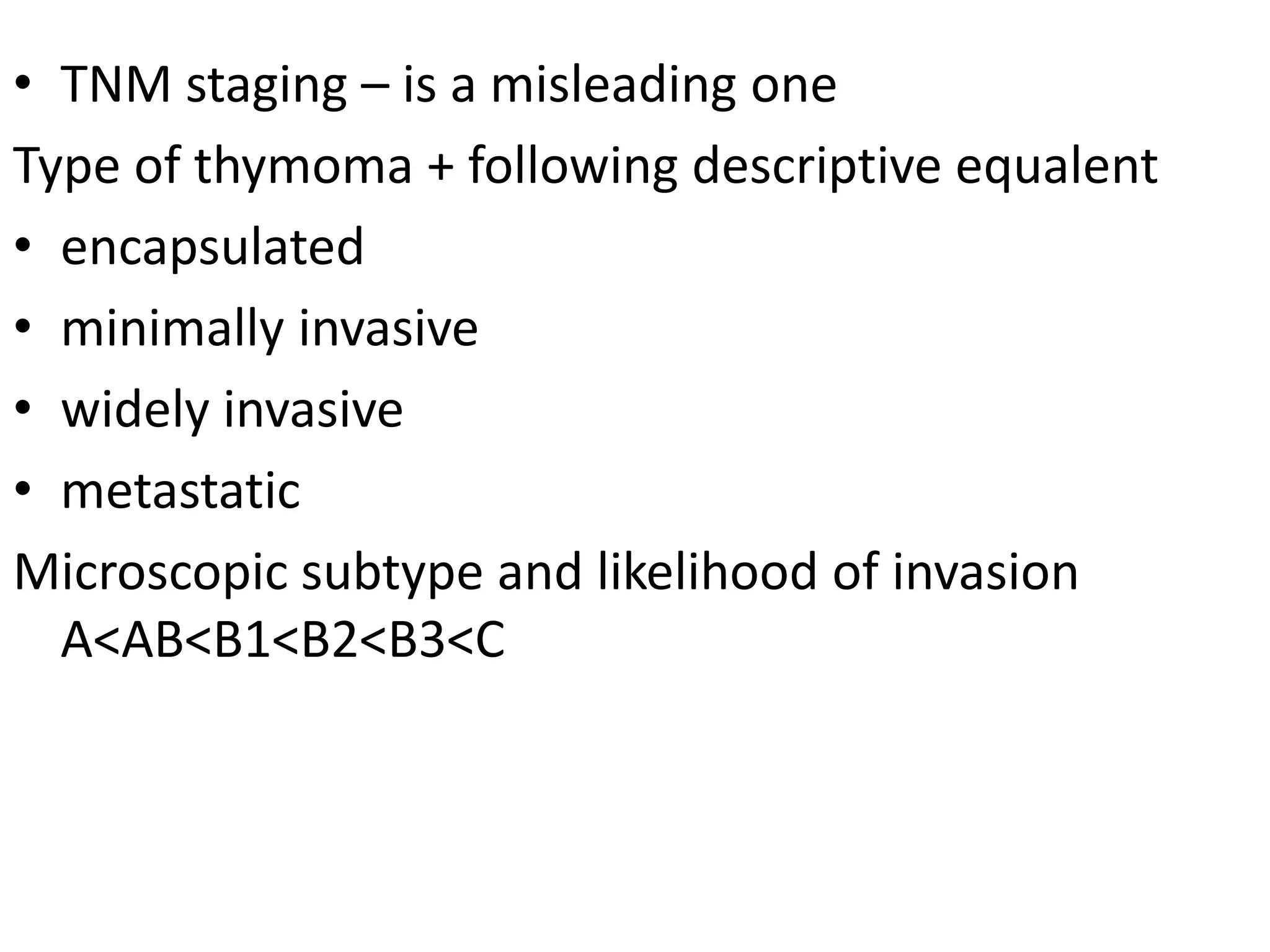 Pathology of thymus | PPTX
