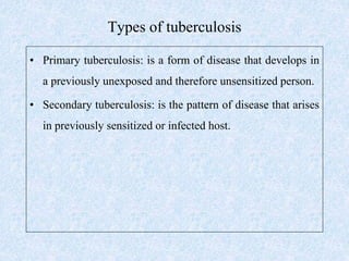 Pathology of tuberculosis of lung | Jindal Chest Clinic | PPT