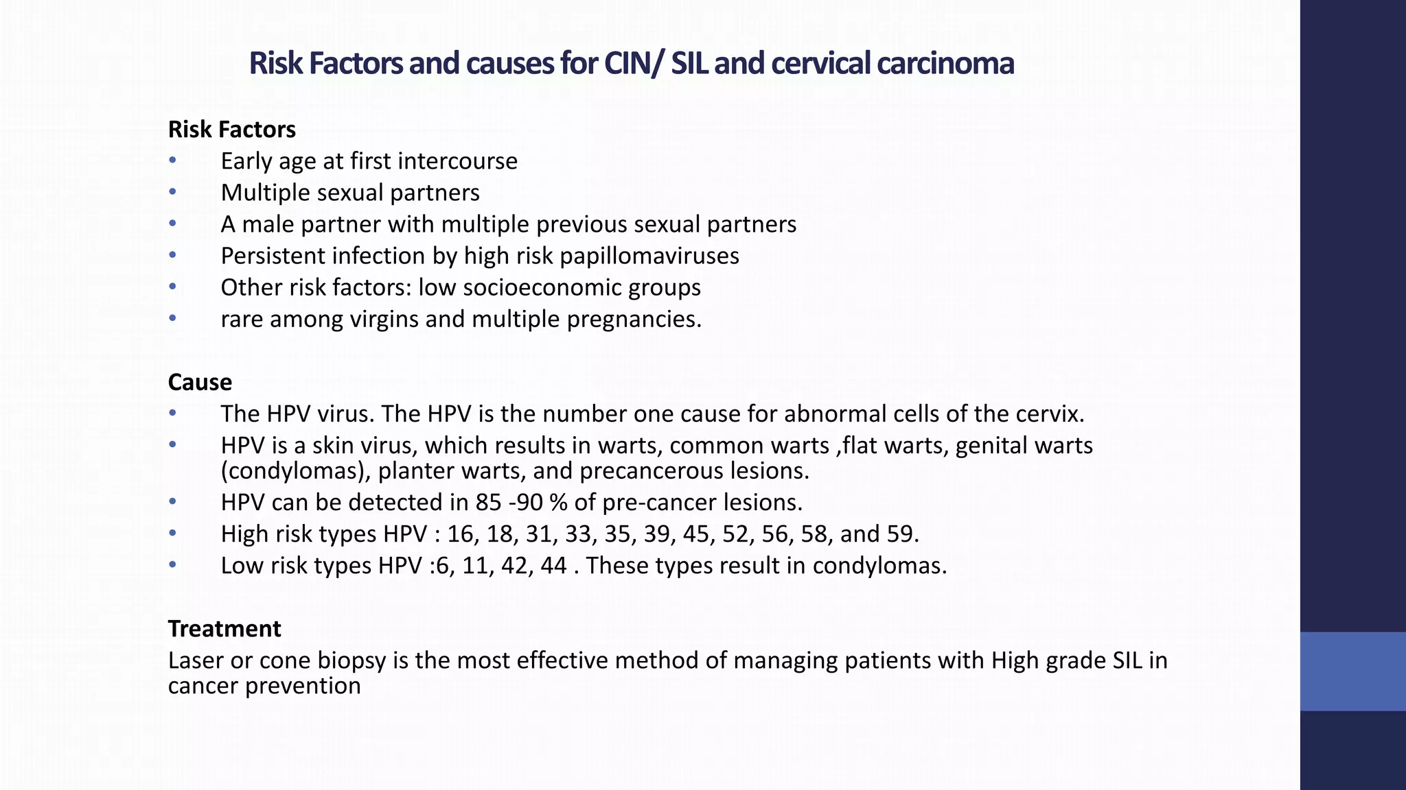 Pathology of uterine cervix 2018 Sufia Husain | PPTX
