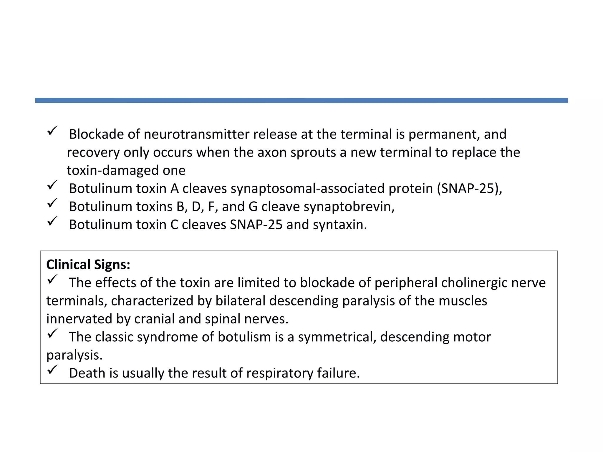 Pathology & pathogenesis of different toxins, poisons other than ...