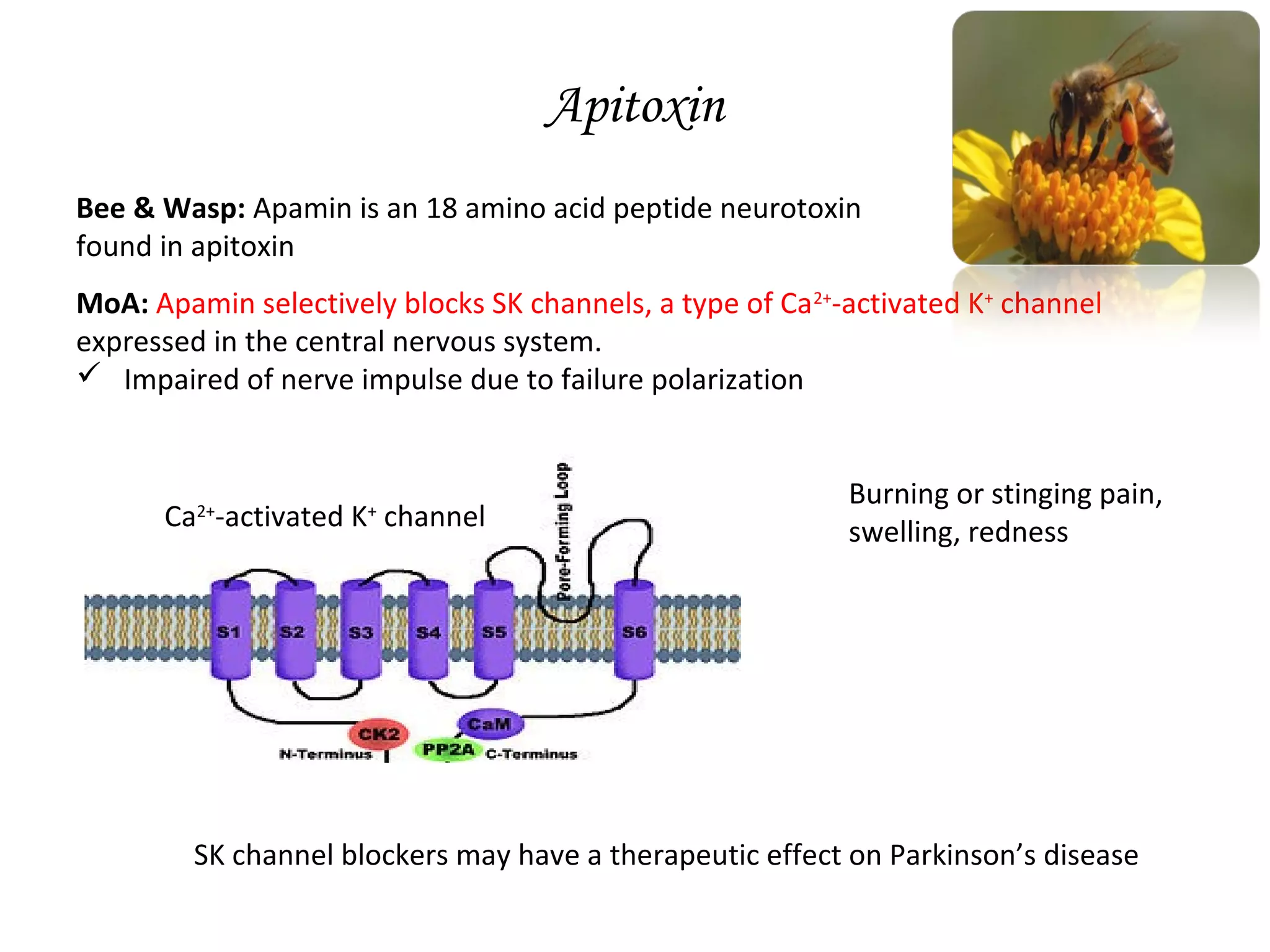Pathology & pathogenesis of different toxins, poisons other than ...
