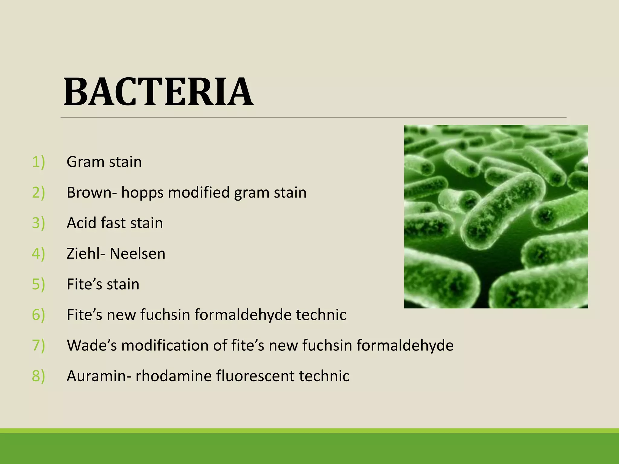 Special staining techniques for microorganisms | PPTX