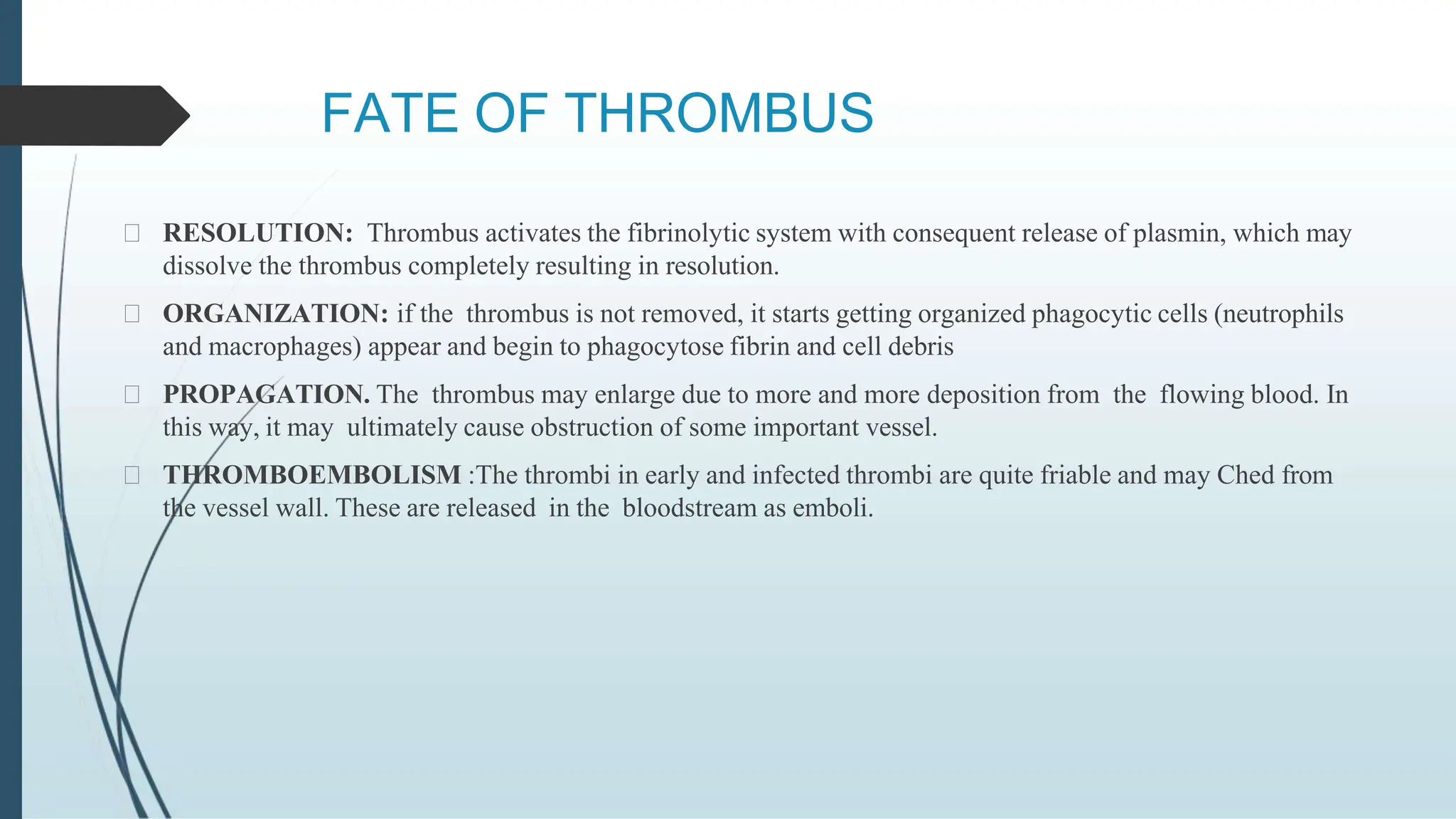 PATHOLOGY PPT.pptx thrombosis and cancer | PPTX