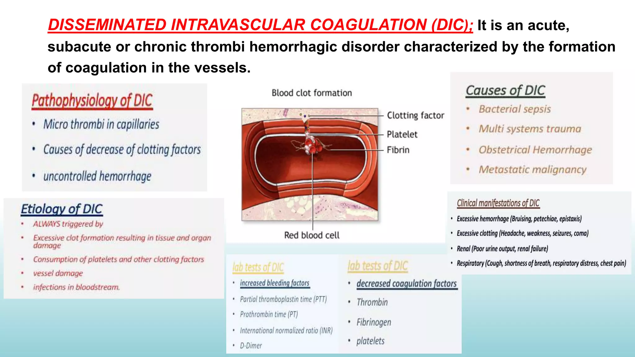Thrombosis, Embolism, Infarction, Coagulation & Shock . pptx | PPTX